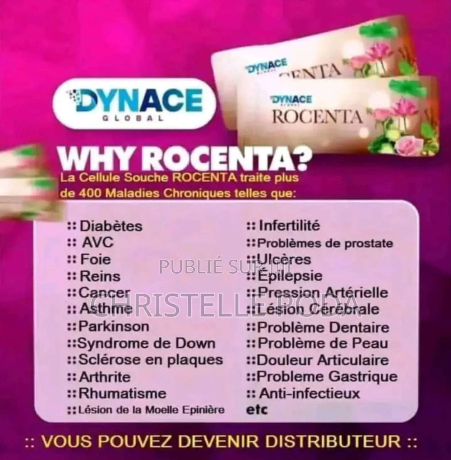 Dynace Rocenta in Cocody - Vitamines & Suppléments, Christelle Poda ...
