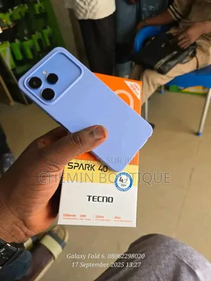 New Tecno Spark 40 256 GB Blue in Adjamé - Téléphones portables, Chemin ...