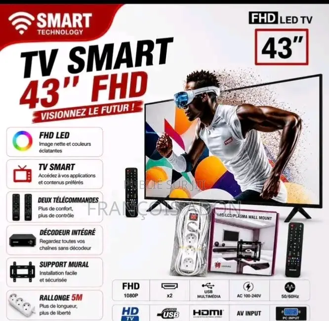Smart Tv Led 43 Pouces à vendre - François Adon Prix : CFA 43,500 sur ...